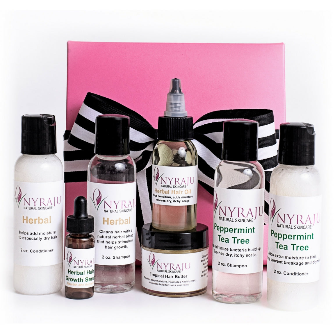 Hair Care Sample Kit Gift Box